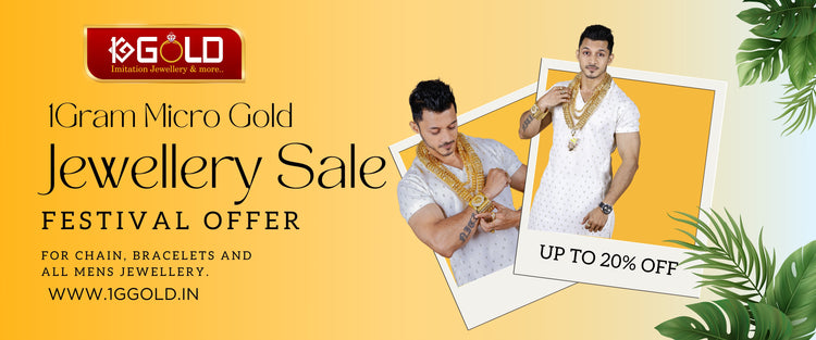 1GGOLD - Buy 1 Gram Gold Plated Jewellery Online